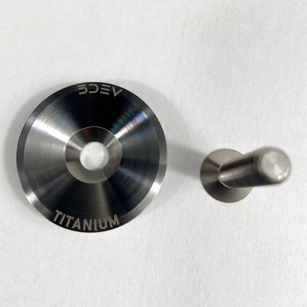 5DEV Titanium Top Cap & Bolt - Unsprung