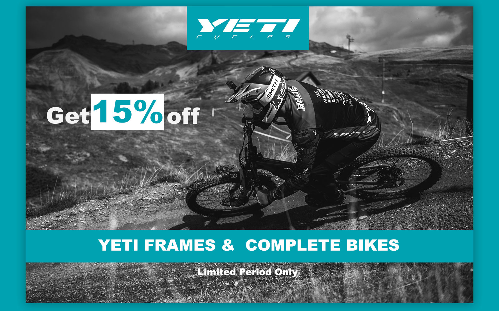 Distributor of Evil Bikes, Yeti Cycle, PUSH, Troy Lee Designs and more